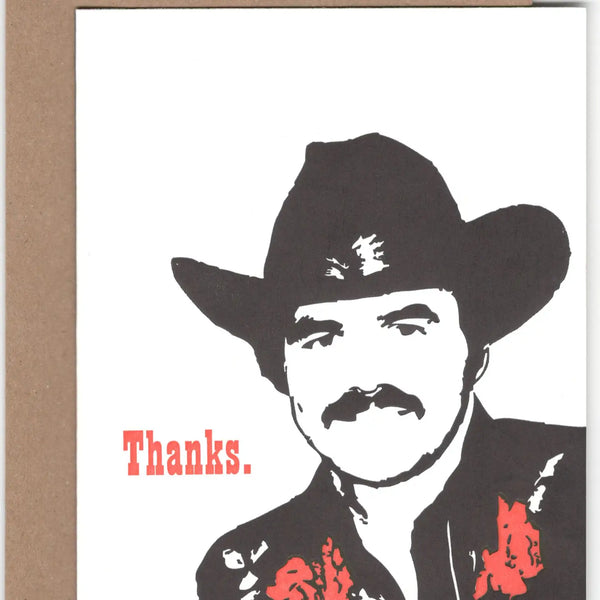 Burt Thanks Card – Red Cat and Co